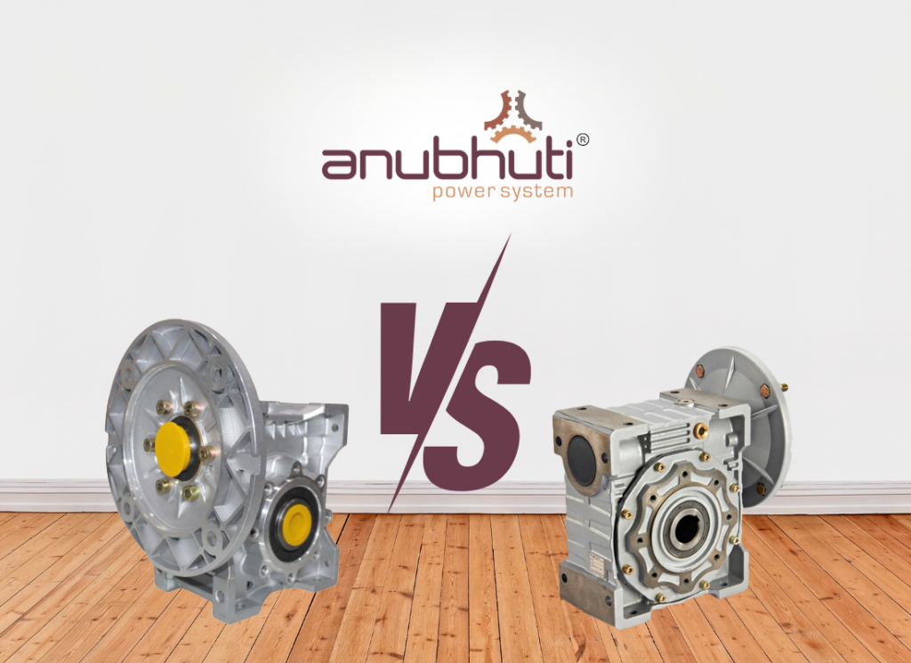 NMRV Gearbox vs Worm Gearbox: A Detailed Comparison - Anubhuti Power system